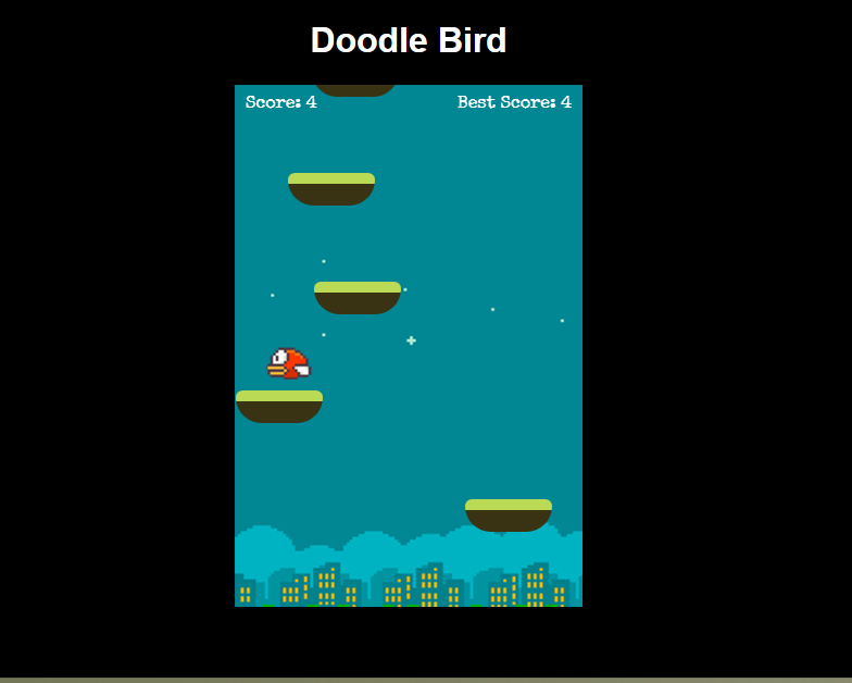Doddle Bird Game in JavaScript Free Source Code | SourceCodester